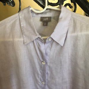 J. Jill | Tops | Jjill Linen Easy Shirt | Poshmark